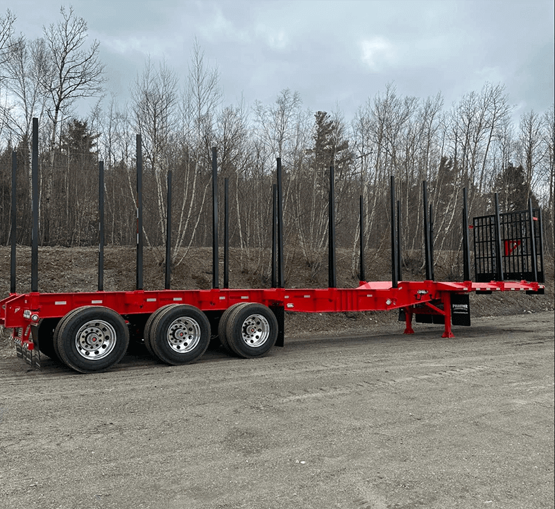Log Trailers Gallery | Pelletier Manufacturing Inc. | Millinocket, ME ...