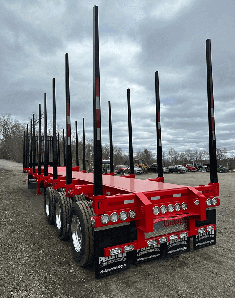 Log Trailers Gallery | Pelletier Manufacturing Inc. | Millinocket, ME ...