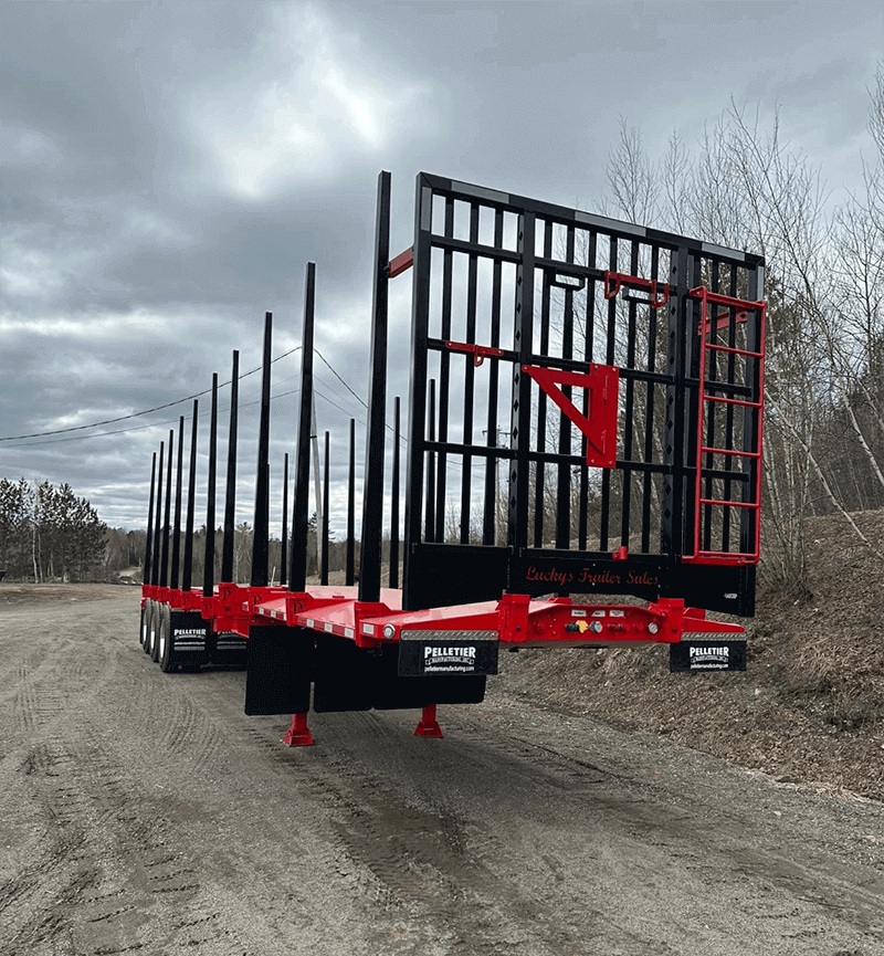 Log Trailers Gallery | Pelletier Manufacturing Inc. | Millinocket, ME ...