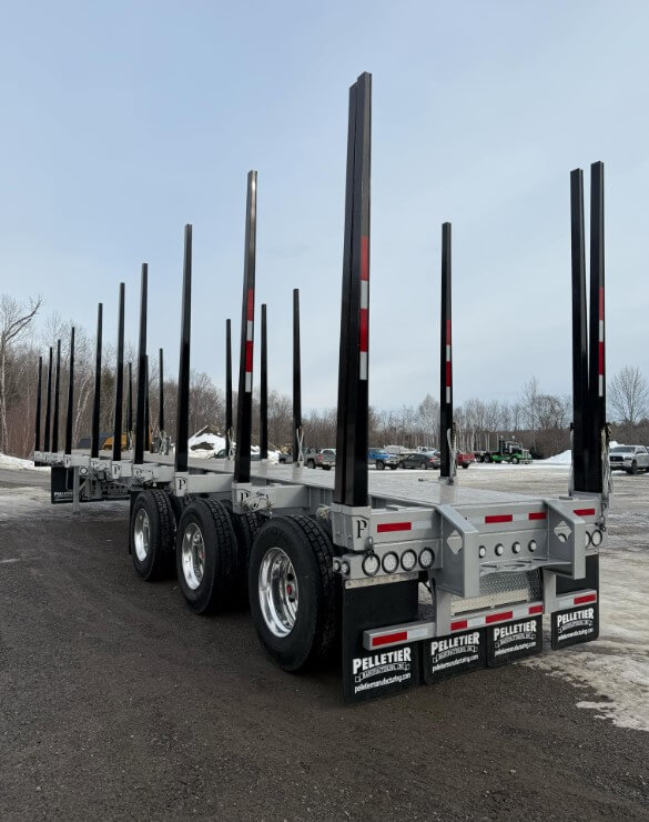 Log Trailers Gallery | Pelletier Manufacturing Inc. | Millinocket, ME ...