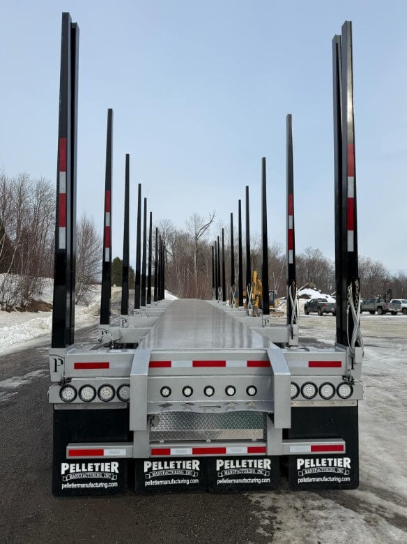 Log Trailers Gallery | Pelletier Manufacturing Inc. | Millinocket, ME ...