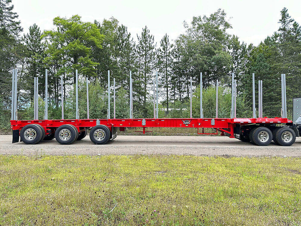 Log Trailers Gallery | Pelletier Manufacturing Inc. | Millinocket, ME ...