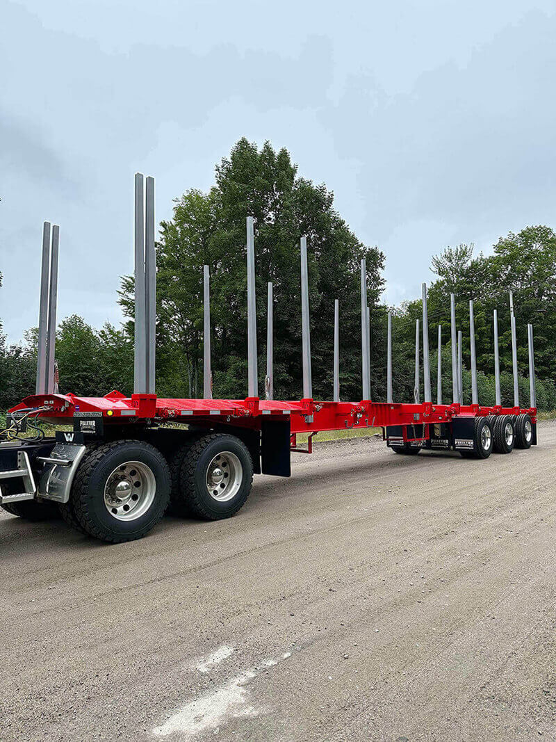 Log Trailers Gallery | Pelletier Manufacturing Inc. | Millinocket, ME ...