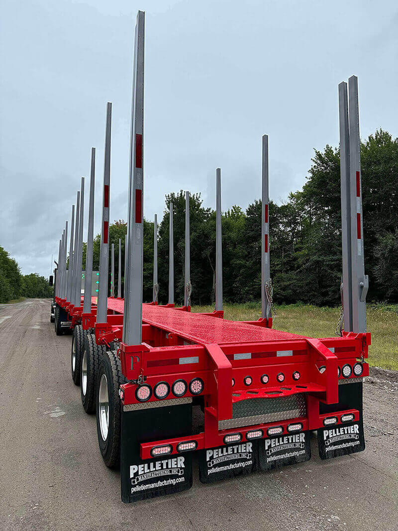 Log Trailers Gallery | Pelletier Manufacturing Inc. | Millinocket, ME ...