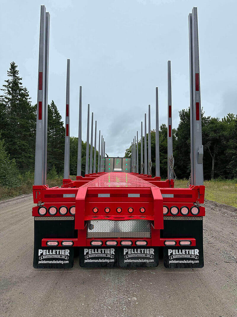 Log Trailers Gallery | Pelletier Manufacturing Inc. | Millinocket, ME ...