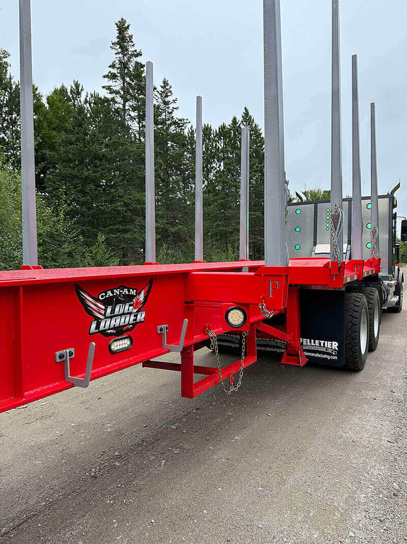Log Trailers Gallery | Pelletier Manufacturing Inc. | Millinocket, ME ...