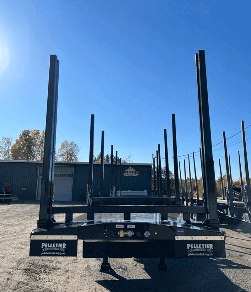 Log Trailers Gallery | Pelletier Manufacturing Inc. | Millinocket, ME ...