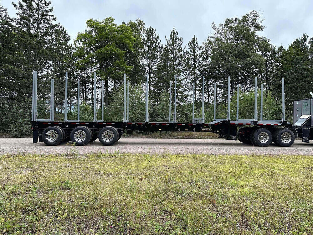 Log Trailers Gallery | Pelletier Manufacturing Inc. | Millinocket, ME ...